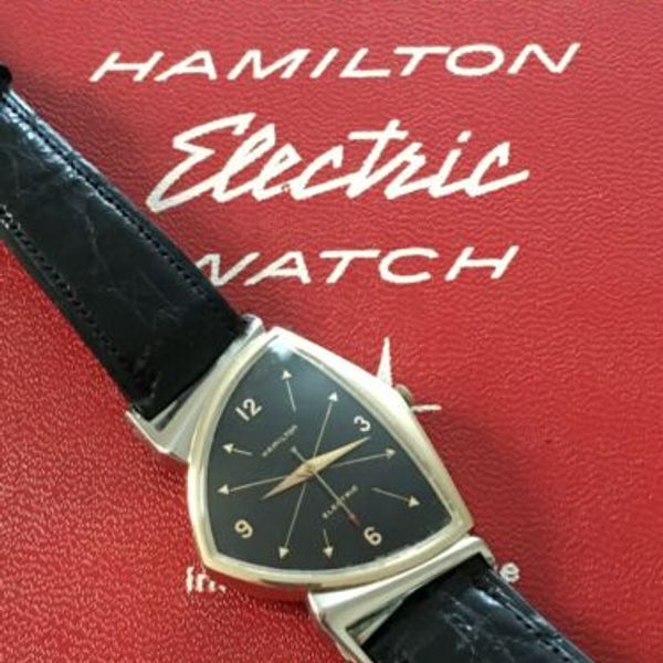 1957 Hamilton Electric Watch “Pacer X-Hair”-EarlyCal.500-Serviced ...