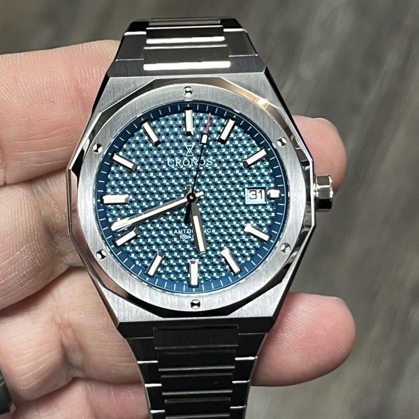 [WTS/WTT] Cronos Skyline Blue SW200 $225 | WatchCharts Marketplace