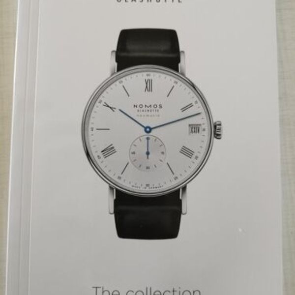 CATALOGO NOMOS BOOK NOMOS GLASHUTTE COLLECTION | WatchCharts Marketplace
