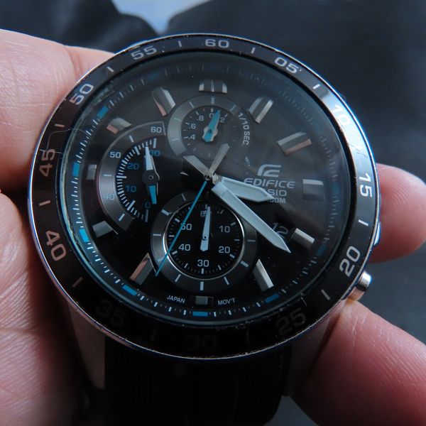 EFV-550P Casio Edifice Chronograph Quartz Men Watch | WatchCharts ...