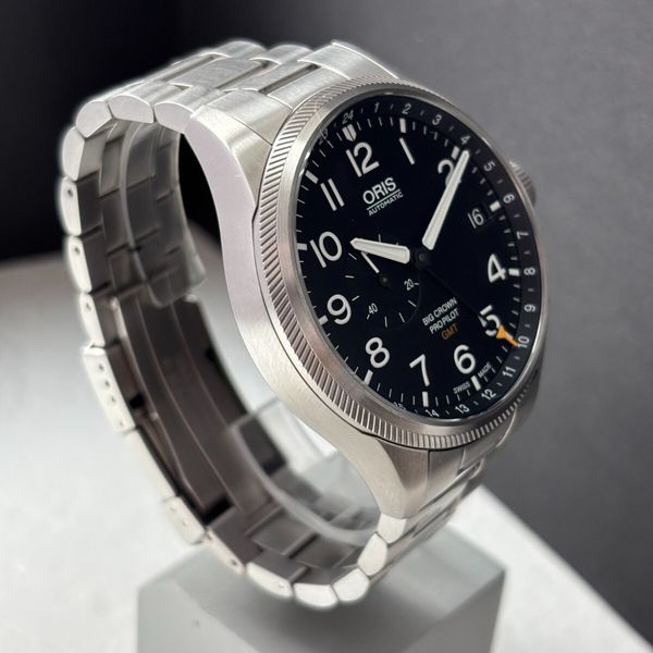 ORIS BIG CROWN PRO PILOT GMT, Full Set | WatchCharts Marketplace