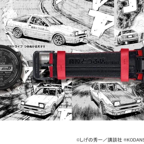 Initial D & MF GHOST Collaboration Watch ECB-2000MFG-1AJR CASIO EDIFICE ...
