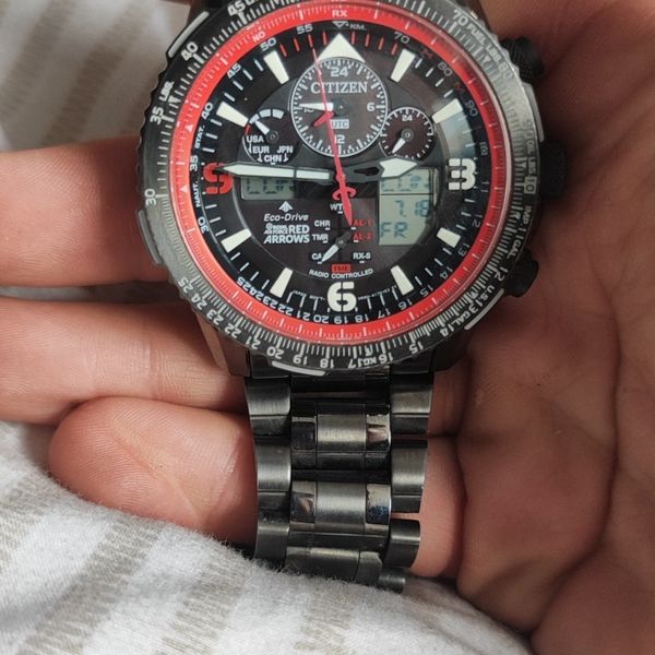 Citizen Red Arrows Watch With Box | WatchCharts Marketplace
