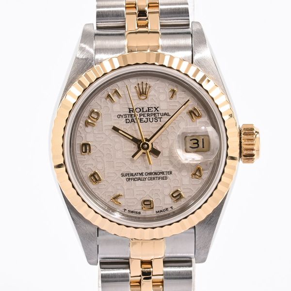 [Used] Product A Rolex Datejust watch 69173 X No. Ivory Jubilee Arabia ...