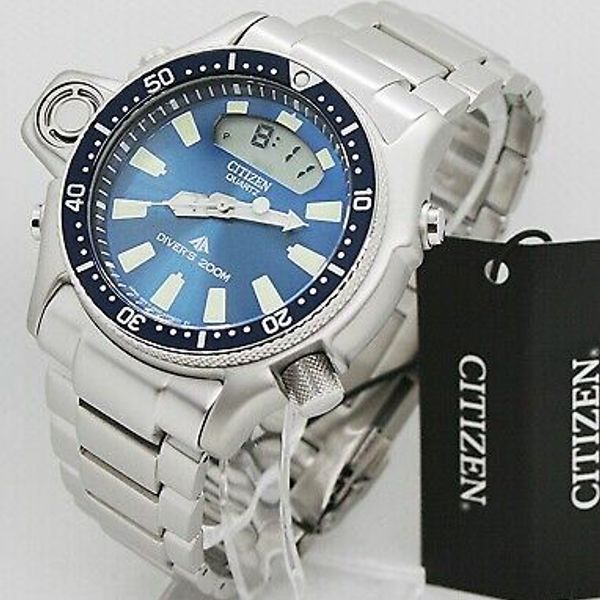 â Orologio da uomo Citizen Promaster Sea AQUALAND JP2000-67L â | WatchCharts Marketplace