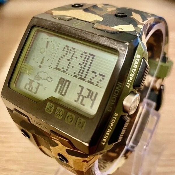Timex Expedition Wristwatch Ws4 Digital Watch Altimeter Compass ...