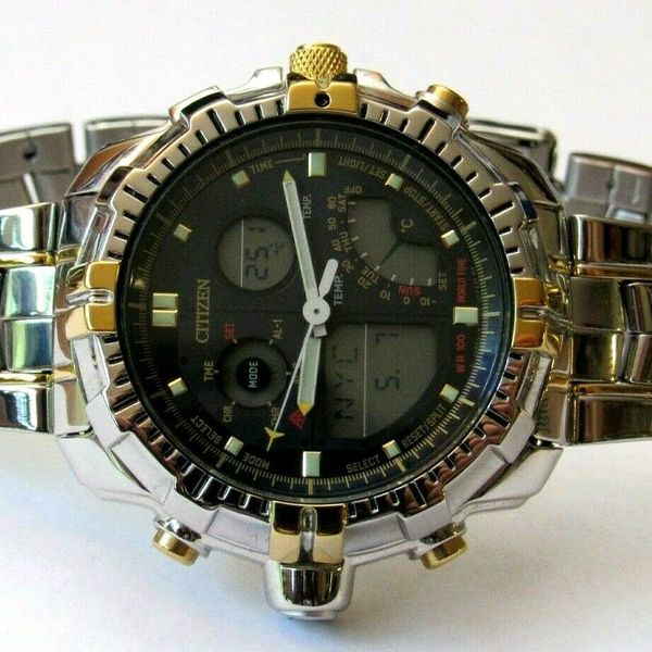 CITIZEN PROMASTER WINGMAN C720 ANA DIGI WATCH CHRONOGRAPH ALARM TEMP UTC MINTY | WatchCharts ...