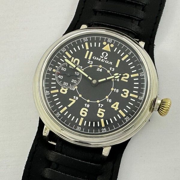 Omega Laco Aviator FLIEGER Luftwaffe Pilots WWII Vintage 1939-1945 ...