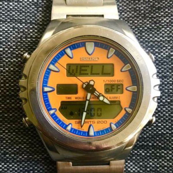Seiko H021 Giugiaro For Parts Or Repair | WatchCharts Marketplace