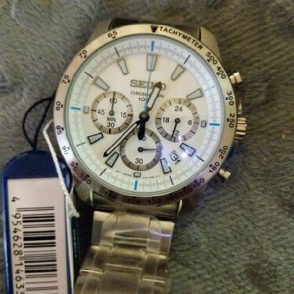 SEIKO Chronograph SSB025P1 SSB025PC Men's Watch | WatchCharts Marketplace
