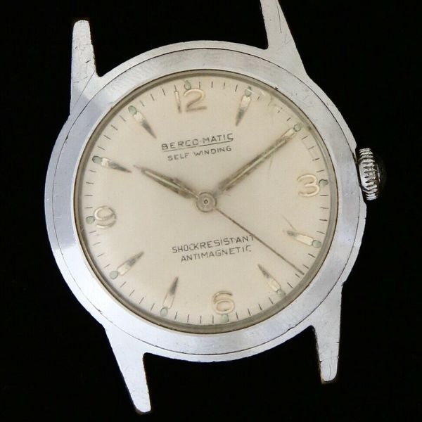 STUNNING VINTAGE BERCO-MATIC SELFWINDING MEN'S WATCH RUNNING ...