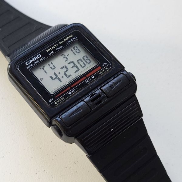 VINTAGE CASIO MULTI ALARM WATCH BA-80 MADE IN JAPAN | WatchCharts ...