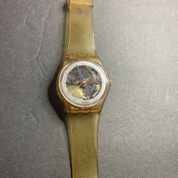 1985 Swatch Watch Jelly Fish vintage | WatchCharts Marketplace