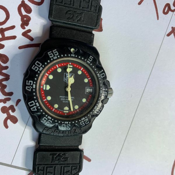 [WTS] Tag Heuer formula 1 steel black pvd coated $350 USD | WatchCharts ...