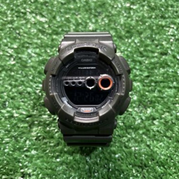 CASIO G-SHOCK 3263 MILITARY ARMY WATCH GD-100MS DIGITAL CHRONOGRAPH ...
