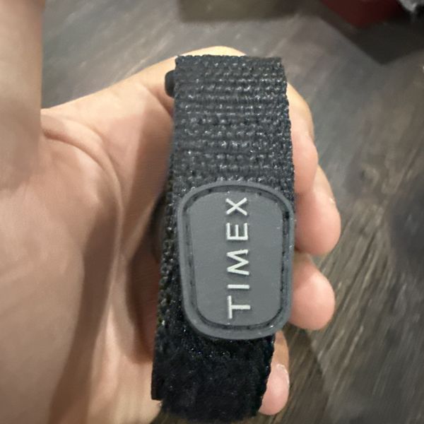 Timex Digital Watch Kids Youth Indiglo 35mm Black Gray Day Date Digital ...