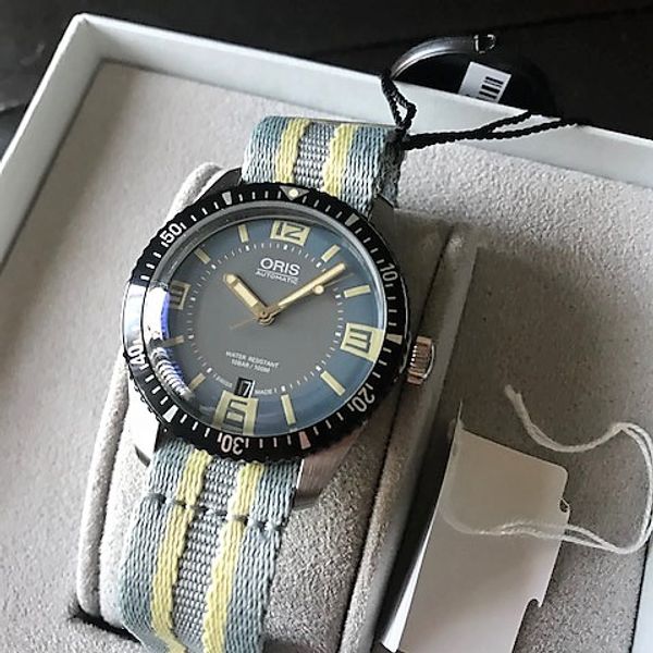 FS: Oris Diver Sixty five, blue dial, NATO | WatchCharts Marketplace