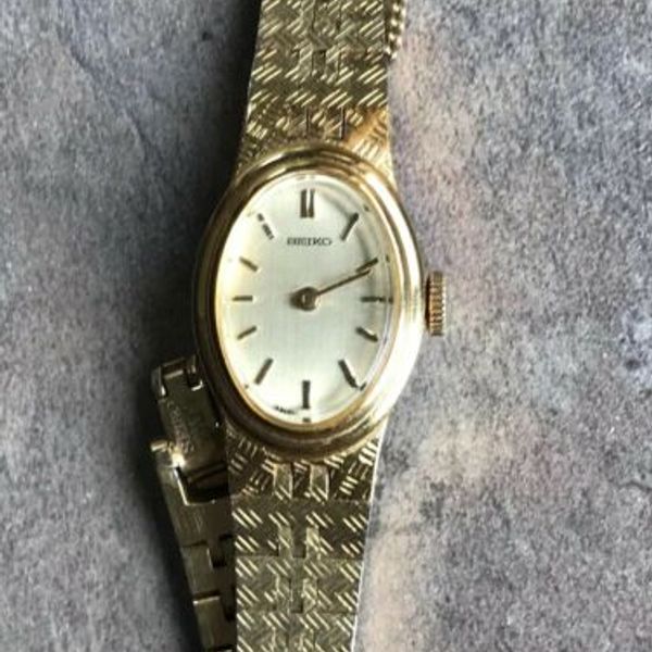 Seiko Women's Vintage Mechanical Wind Up Watch 1100-5319 Runs Great ...