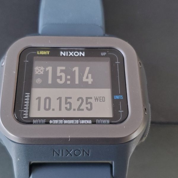 NIXON Regulus Expedition Watch Blue/Grey, Temp, Alt, Compass, Silicone ...