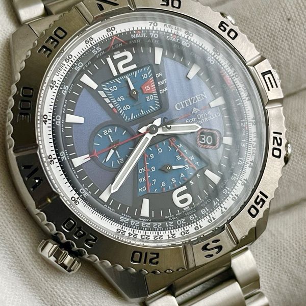Citizen Promaster Navihawk Blue Men's Watch - AT8220-55L | WatchCharts ...