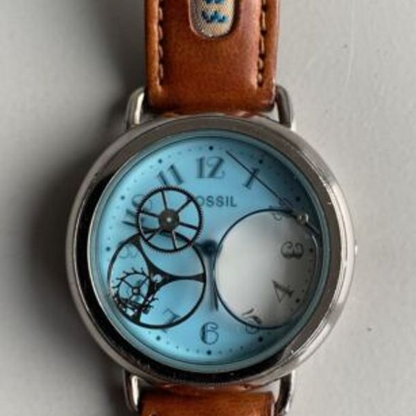 Vintage Fossil Floating Gears Watch | WatchCharts Marketplace