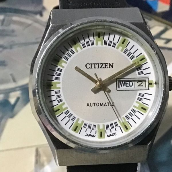 Vintage retro 21 jewel citizen automatic men?s watch | WatchCharts Marketplace