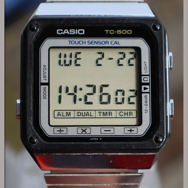 Casio TC-500 TOUCH SENSOR CALCULATOR / Modul 119 | WatchCharts Marketplace