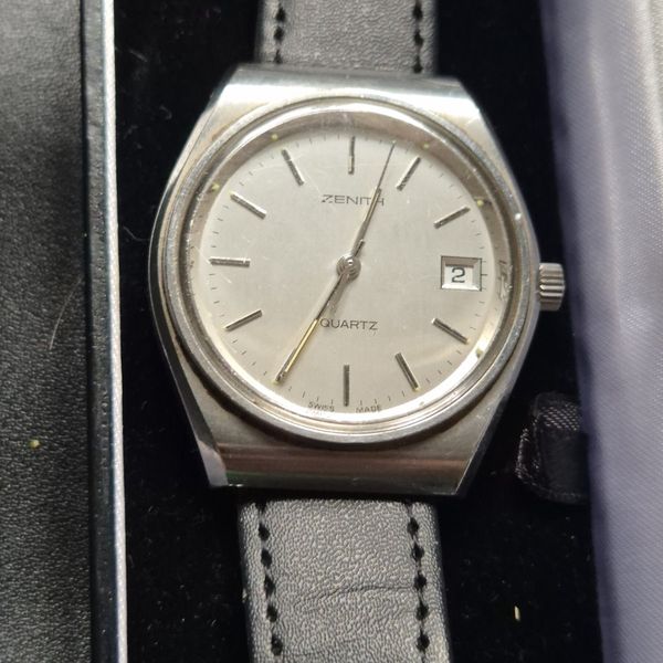 Immaculate Working Mens Vintage Zenith Surf Espada Quartz Watch ...