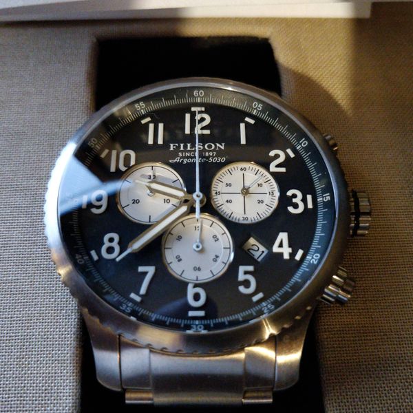 [WTS] Filson Mackinaw Chronograph Field Watch | WatchCharts