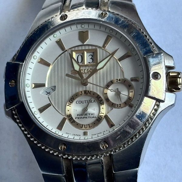 Men's Seiko Coutura Wristwatch -7D48-0AB0 Parts or Repair | WatchCharts ...