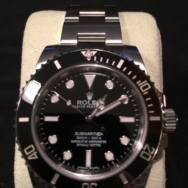 FS: Rolex 114060 Submariner Ceramic No Date | WatchCharts Marketplace
