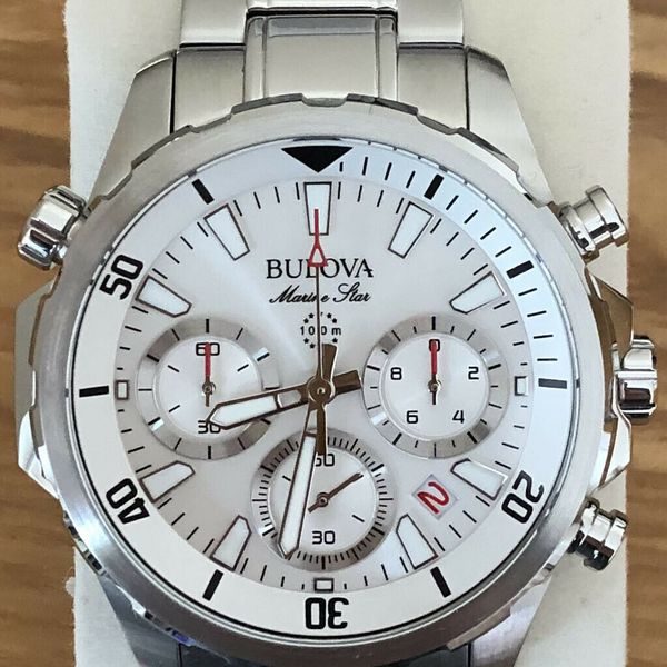 Bulova Marine Star 96B255 Chronograph Watch | WatchCharts