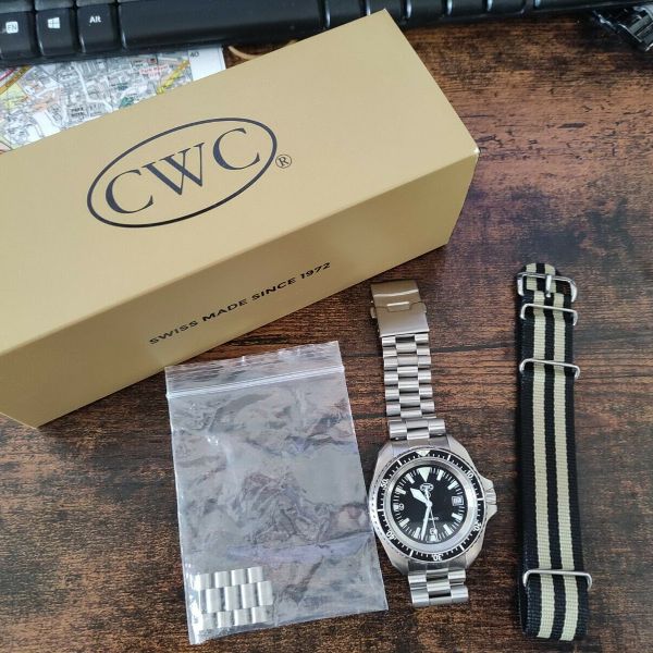 CWC RN Automatic Diver - Custom Removable bars | WatchCharts Marketplace