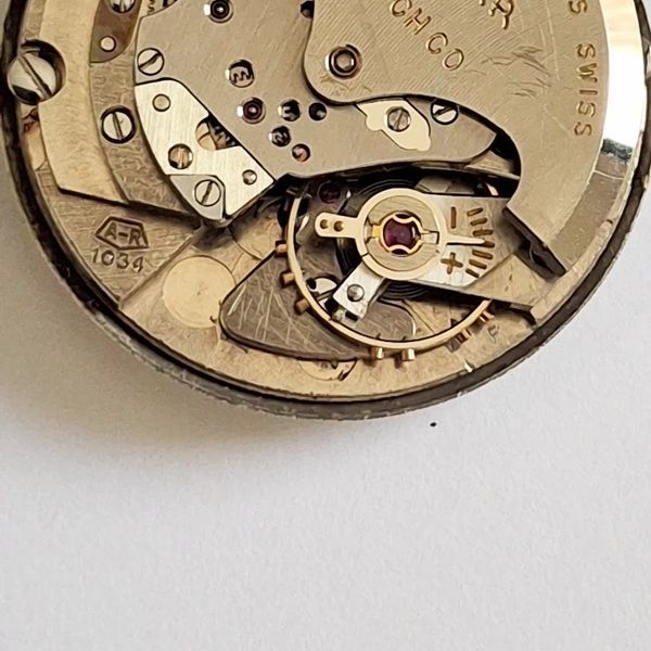 Enicar movement calibre AR 1034 for parts/restoration. | WatchCharts ...