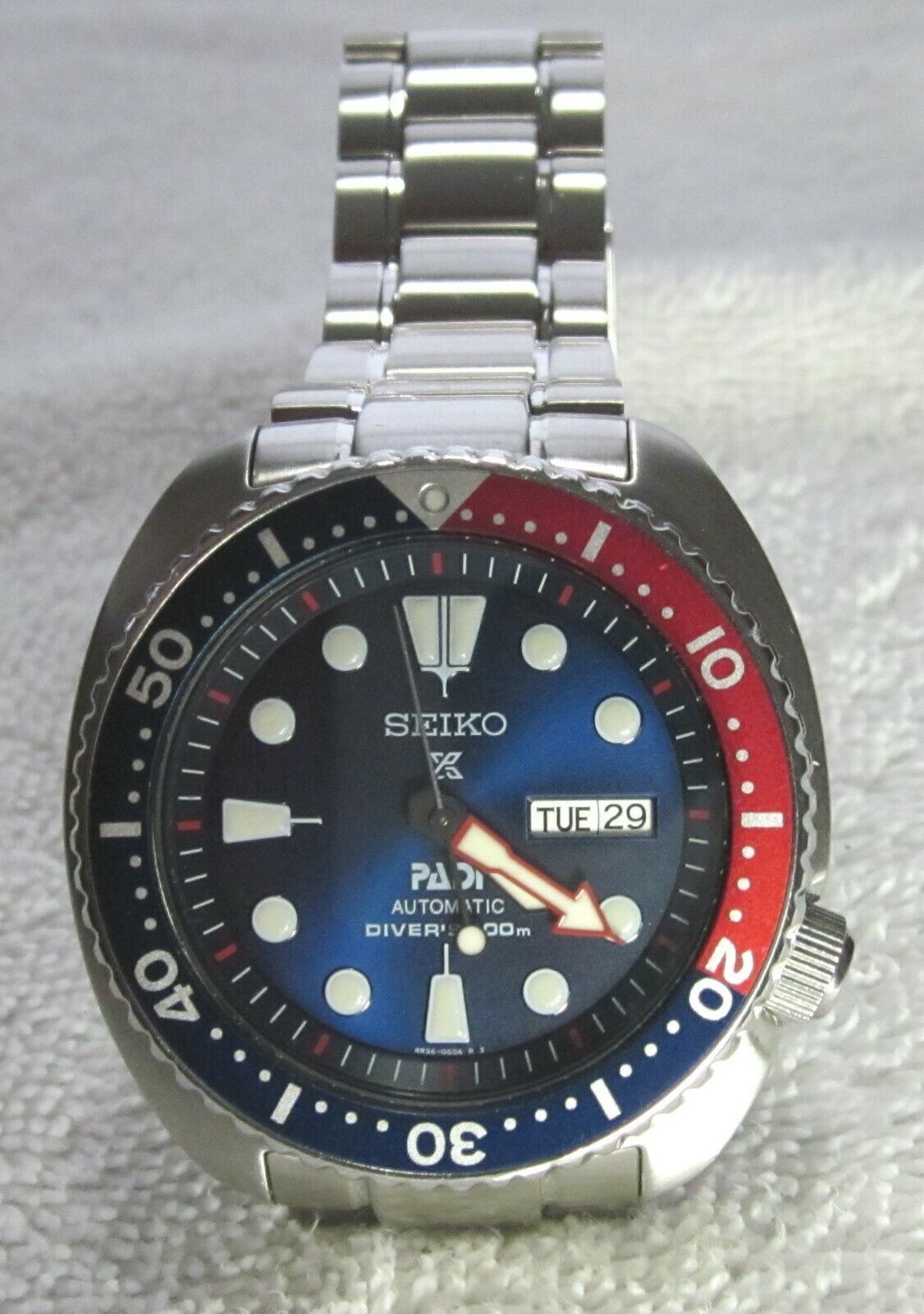 Seiko SRPA21K1 Men's Prospex PADI Turtle Special Edition Watch ...