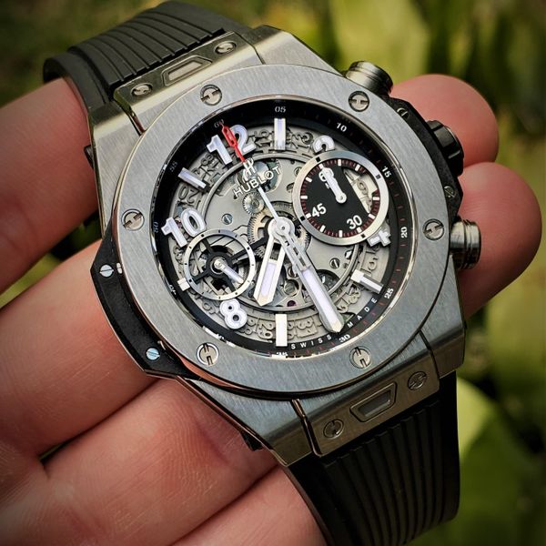 Hublot Big Bang Unico 42mm Titanium 441.NX.1170.RX BOXES/PAPERS | WatchCharts Marketplace