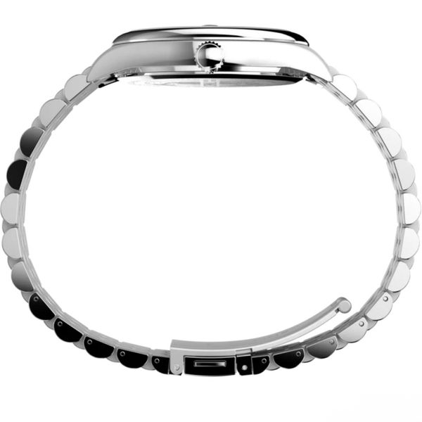Timex Legacy Day and Date 41mm Stainless Steel Bracelet Watch ...