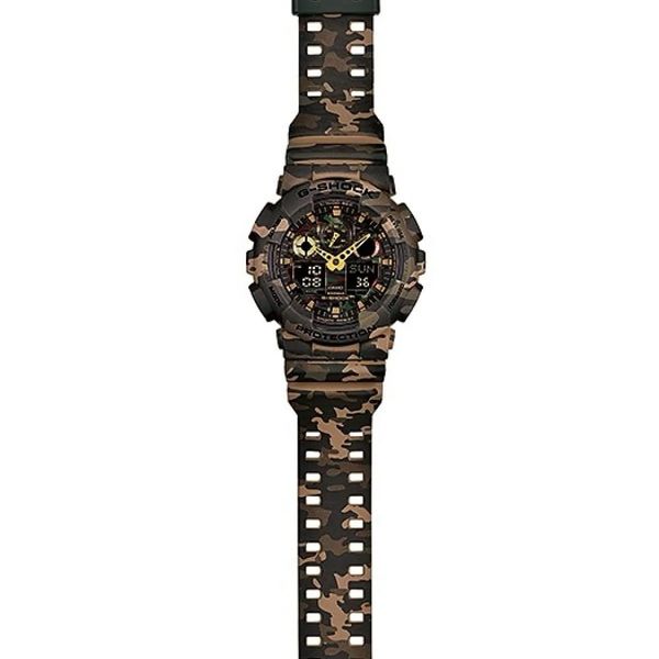 CASIO G-Shock Analog-Digital Camouflage GA-100CM-5A New No Box ...