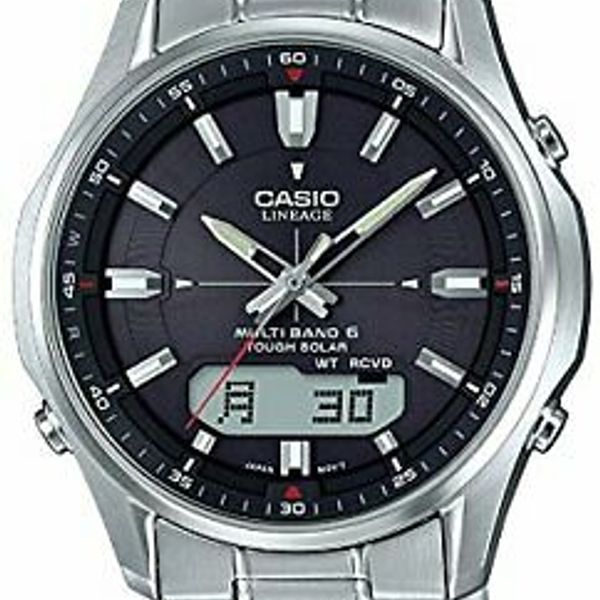 CASIO LINEAGE LCW-M100DE-1AJF Multiband 6 Tough Solar Men's Watch WR 5 ...