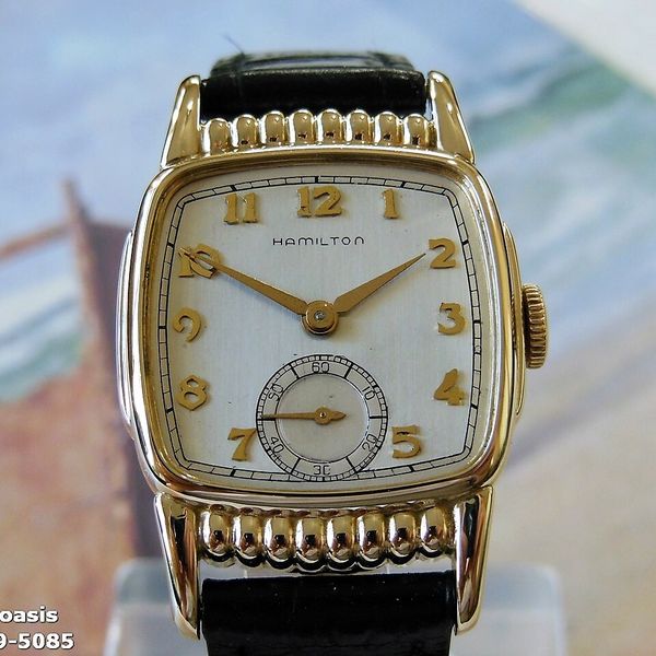 1948 Vintage HAMILTON Roland, Stunning Silver Dial, Serviced with ...