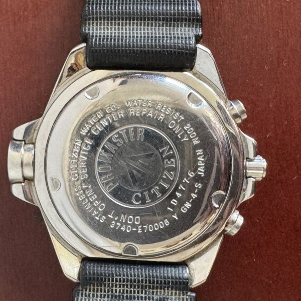 Citizen Promaster Aqualand Watch Chronograph 3740-E70006 Men's Parts ...