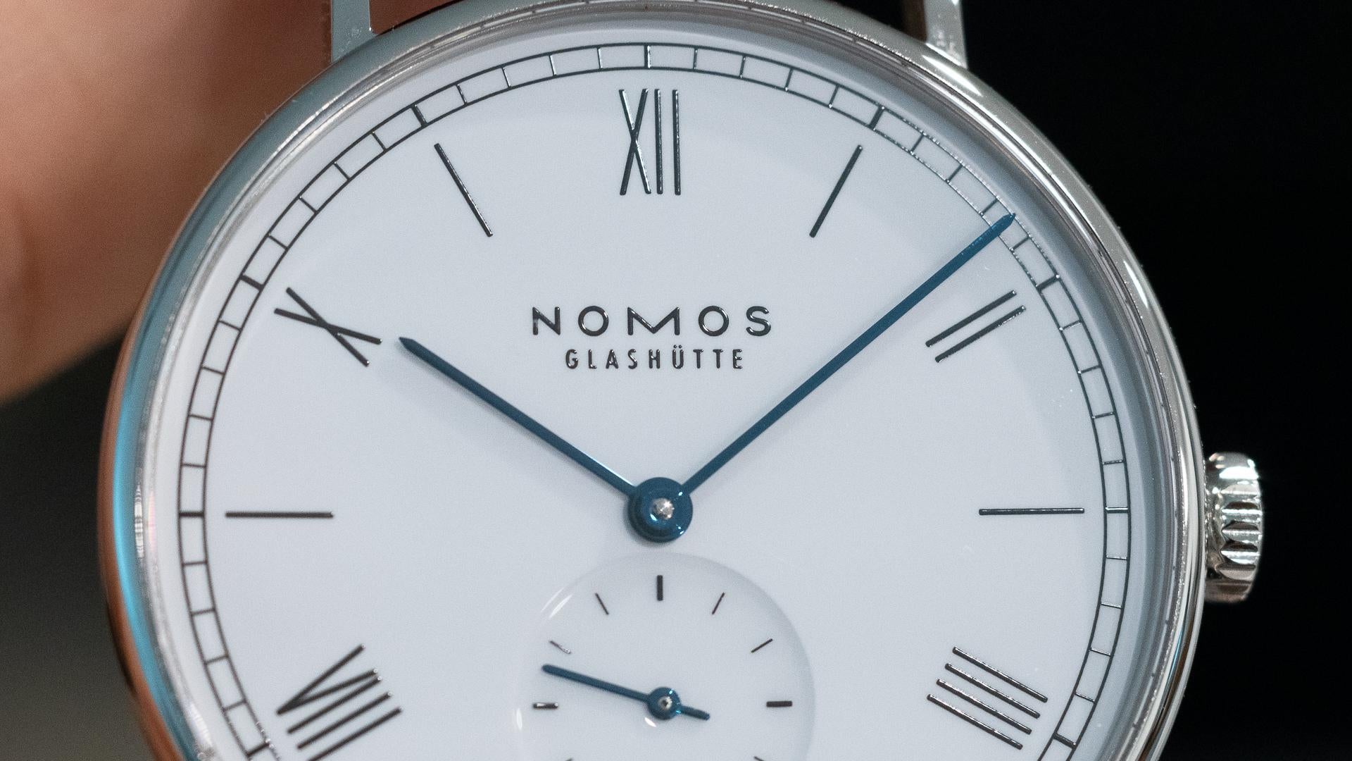 [WTS] Nomos Ludwig 38 Enamel White model 236 | WatchCharts