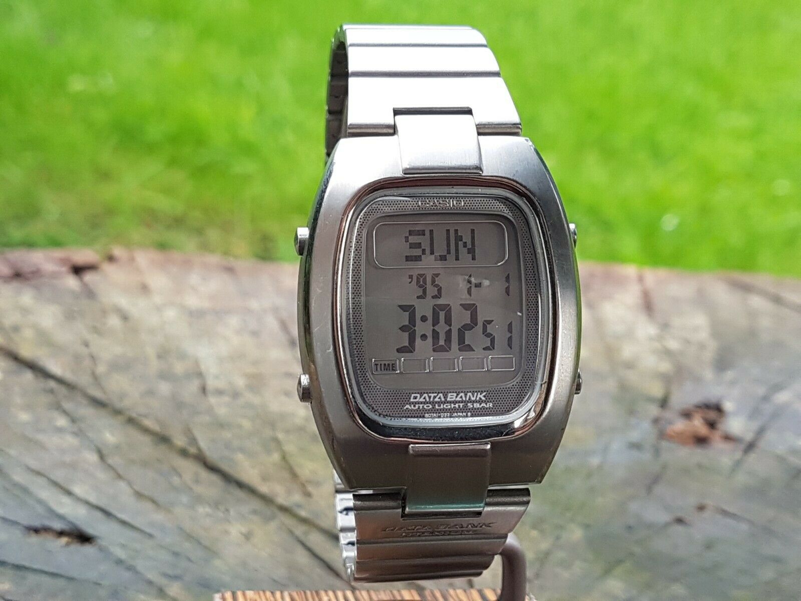 デジタル CASIO DATABANK TITANIUM DB-101T 5BAR bS12J-m53966762199 カシオ