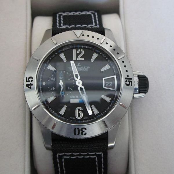 JLC Master Compressor GMT Diver on new JLC strap | WatchCharts