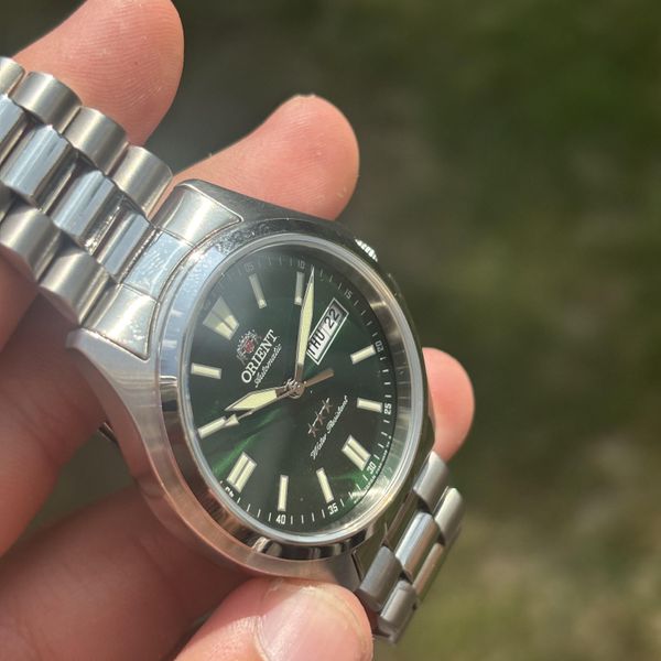[WTS] Orient Tri-Star Green Dial | WatchCharts Marketplace