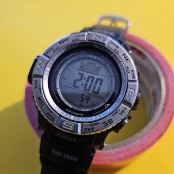 PRW3500 Casio Pro Trek (used) | WatchCharts Marketplace
