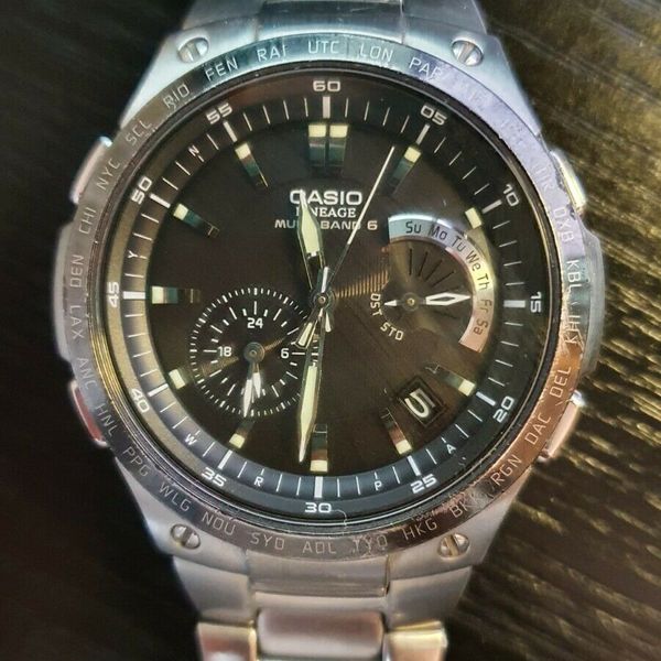 Casio Lineage Multi Band 6 Wave Ceptor Tough Solar 5073 LIW-M1100 ...