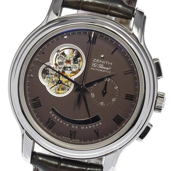 Beautiful goods ★ With warranty [ZENITH] Zenith Grand Chronomaster XXT ...