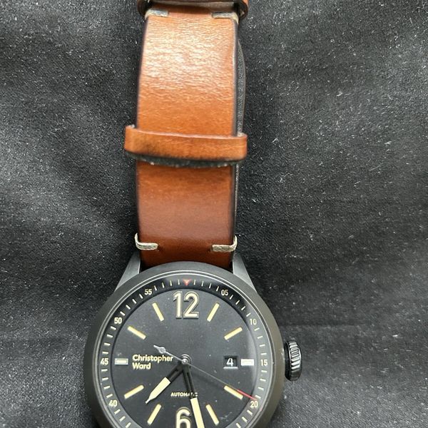 Christopher Ward C8 Pilot Mk1 Automatic 44mm Aviation Watch ...