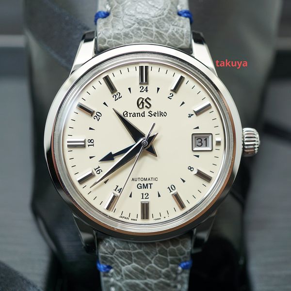 FSOT:Grand SEIKO SBGM221 AUTOMATIC GMT IVORY DIAL 2021 WARRANTY FULL ...